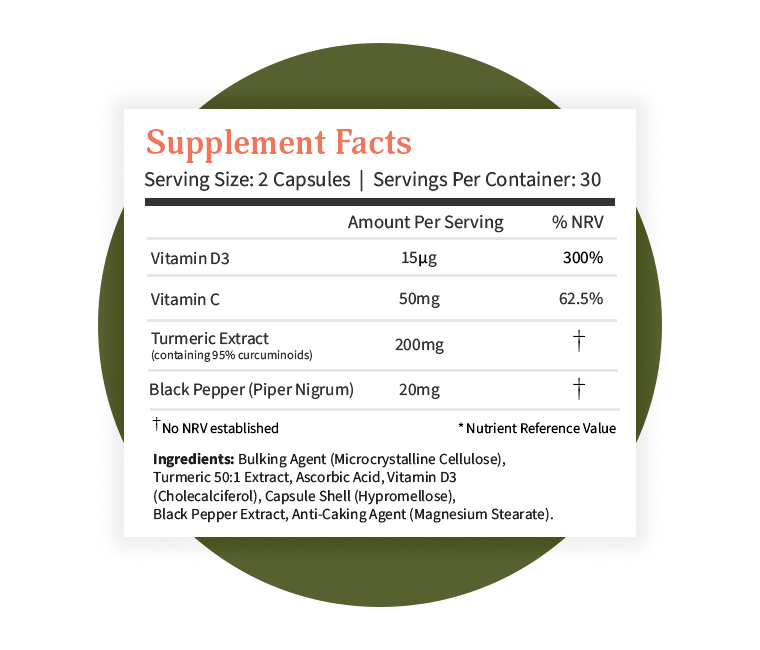 Turmeric Extract Complex – Theonia UK